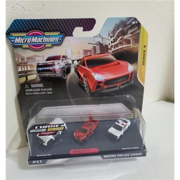 micro machine | Toys | Micro Machines Police Chase Series 3 Chase Suv ...